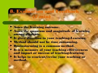 Ten commandments of Classroom teaching | PPT