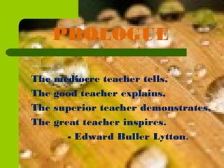 Ten commandments of Classroom teaching | PPT