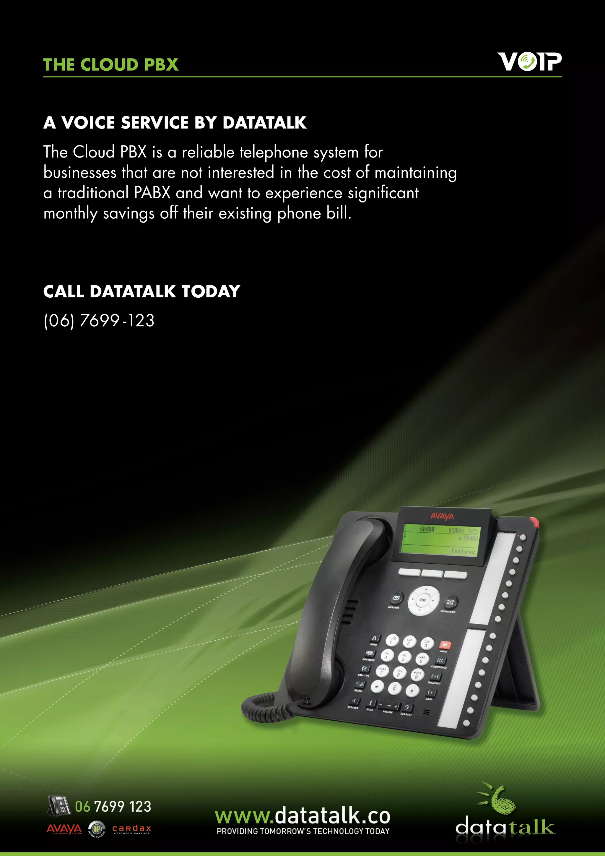 DataTalk Cloud IPBX Booklet | PDF