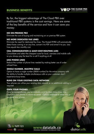 DataTalk Cloud IPBX Booklet | PDF