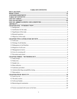 Calf scours- final | PDF