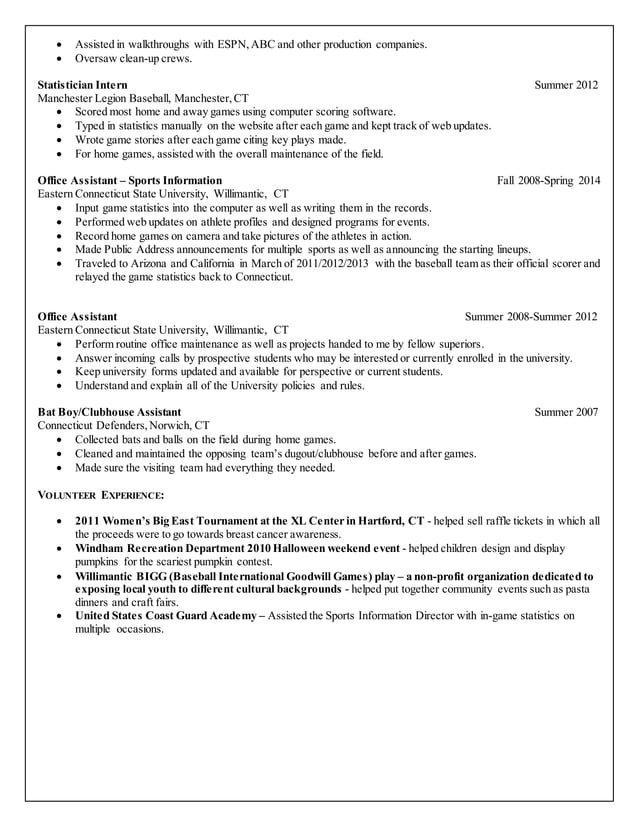 Chris Ganoe updated resume | DOCX