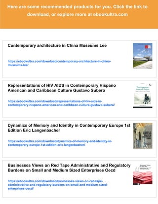 Contemporary Views on Architecture and Representations in Phonology ...
