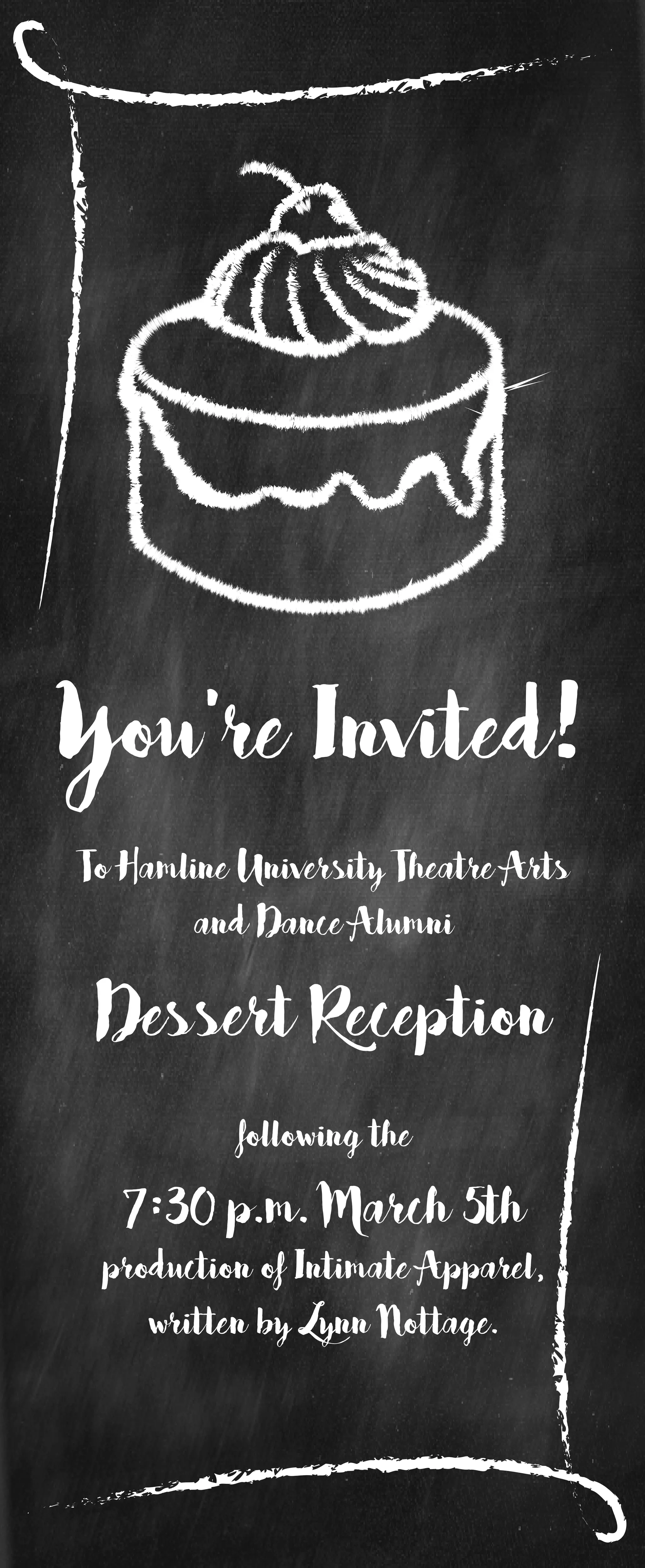 Dessert Reception Invite | PDF