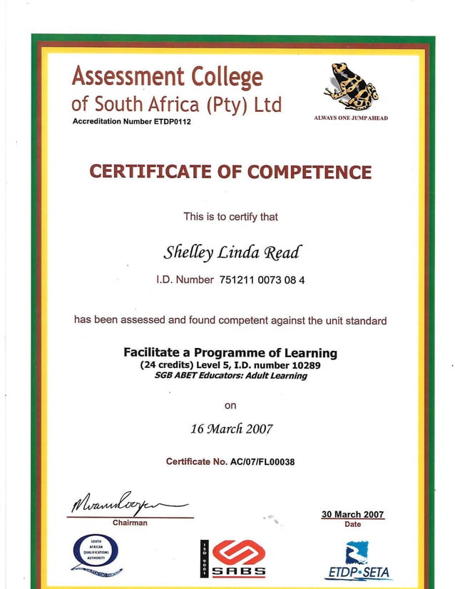 ABET Certificate abet-certificate
