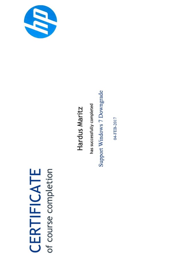 Support Windows 7 Downgrade | PDF