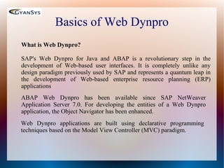 Web dynpro | ODP
