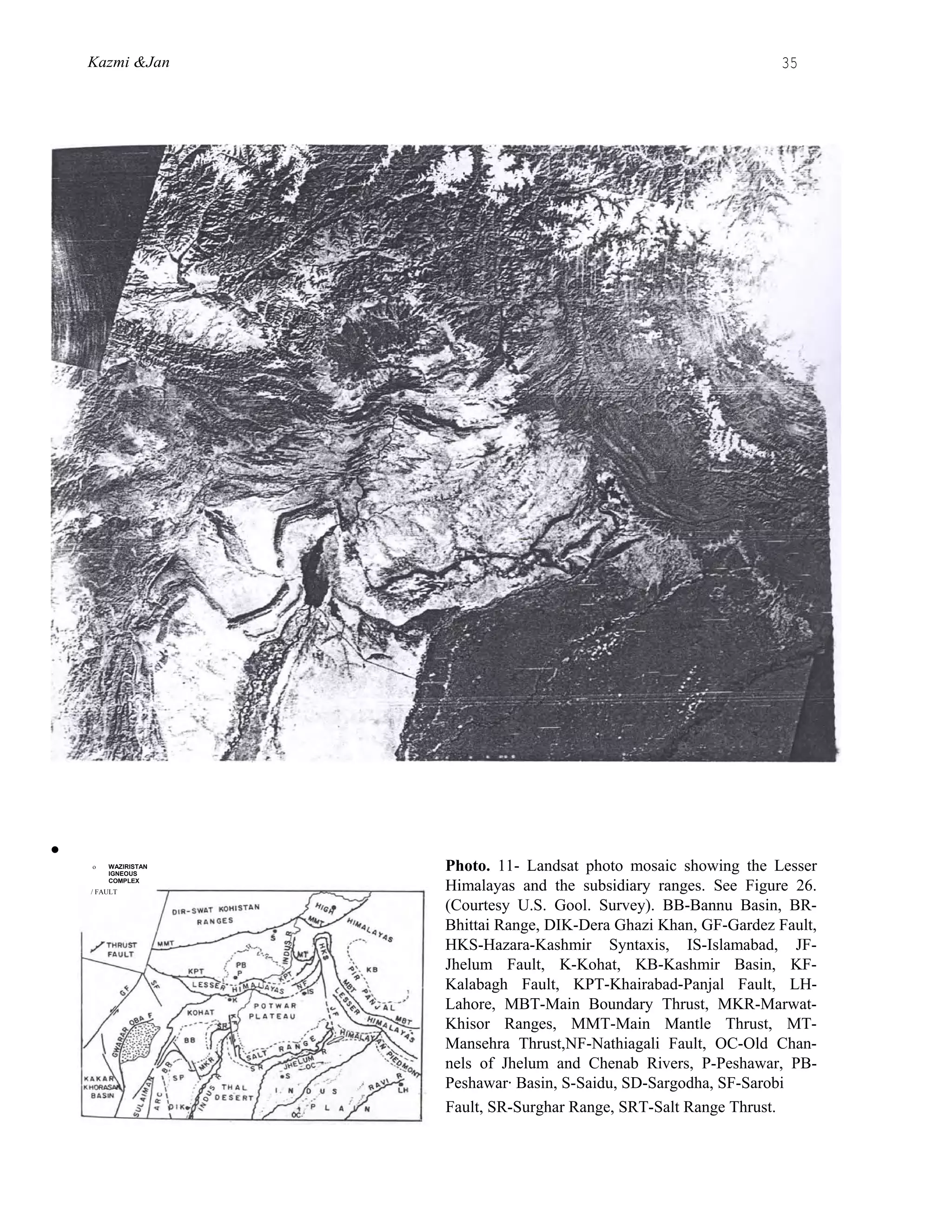 Tectonic of Pakistan by kazmi-and-jan | PDF