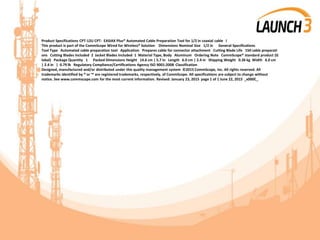 Commscope-Andrew CPT-12U | PPT