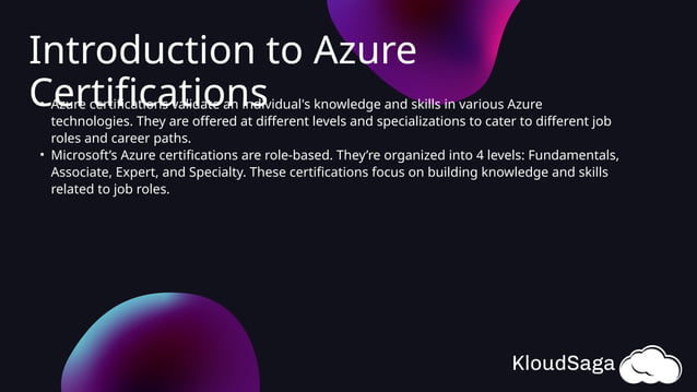 Microsoft-Azure-Certification-Roadmap.pptx | Cloud Computing | Internet