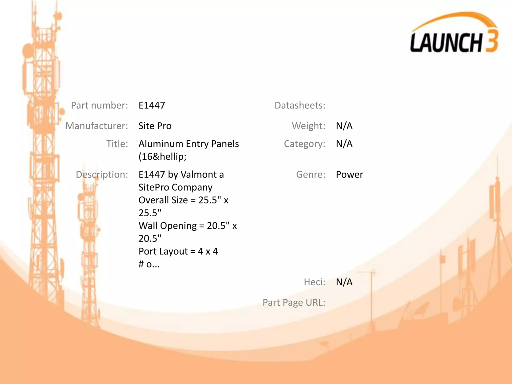 Site Pro E1447 | PPTX