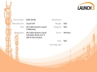 Liquid Tuff 6202-30-00 | PPTX