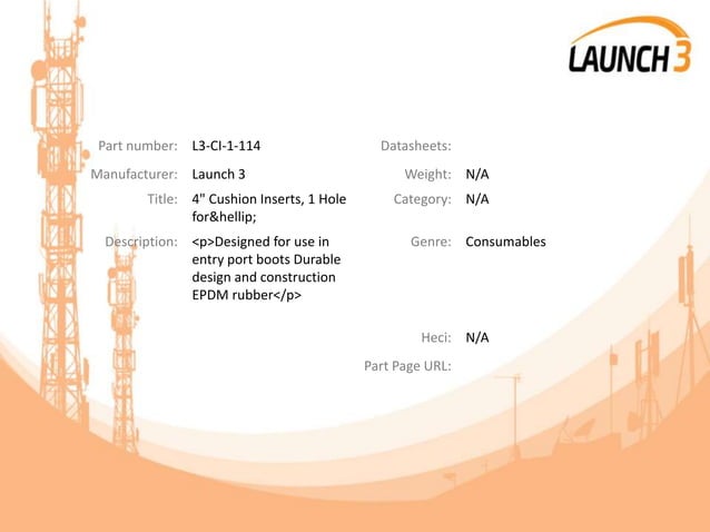 Launch 3 L3-CI-1-114 | PPTX