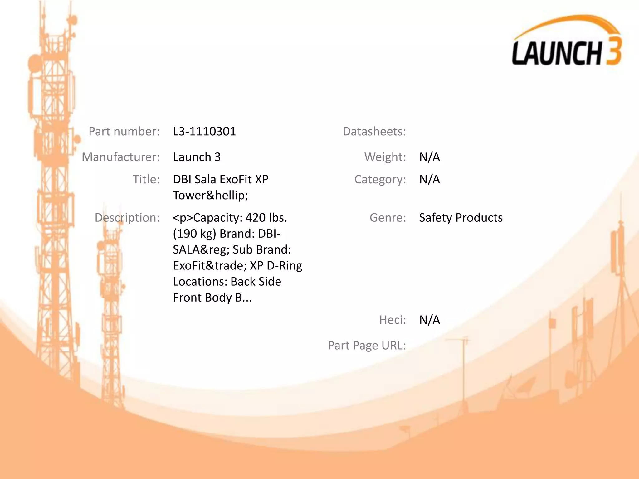 Launch 3 L3-1110301 | PPTX