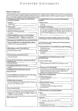 degree certificate | PDF