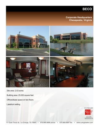 BECO_Corporate Headquarters | PDF