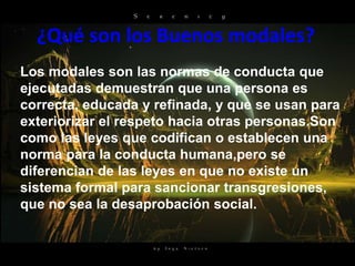 69513921 buenos-modales-diapositivas | PPTX