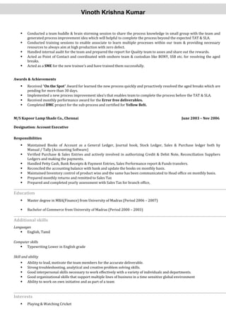 resume New | PDF