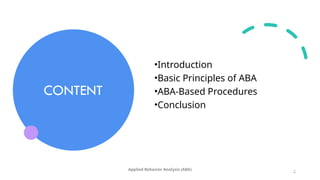 695388502-Aba-Therapy-Ppt-Cld.pptxkkkkkkk | PPT