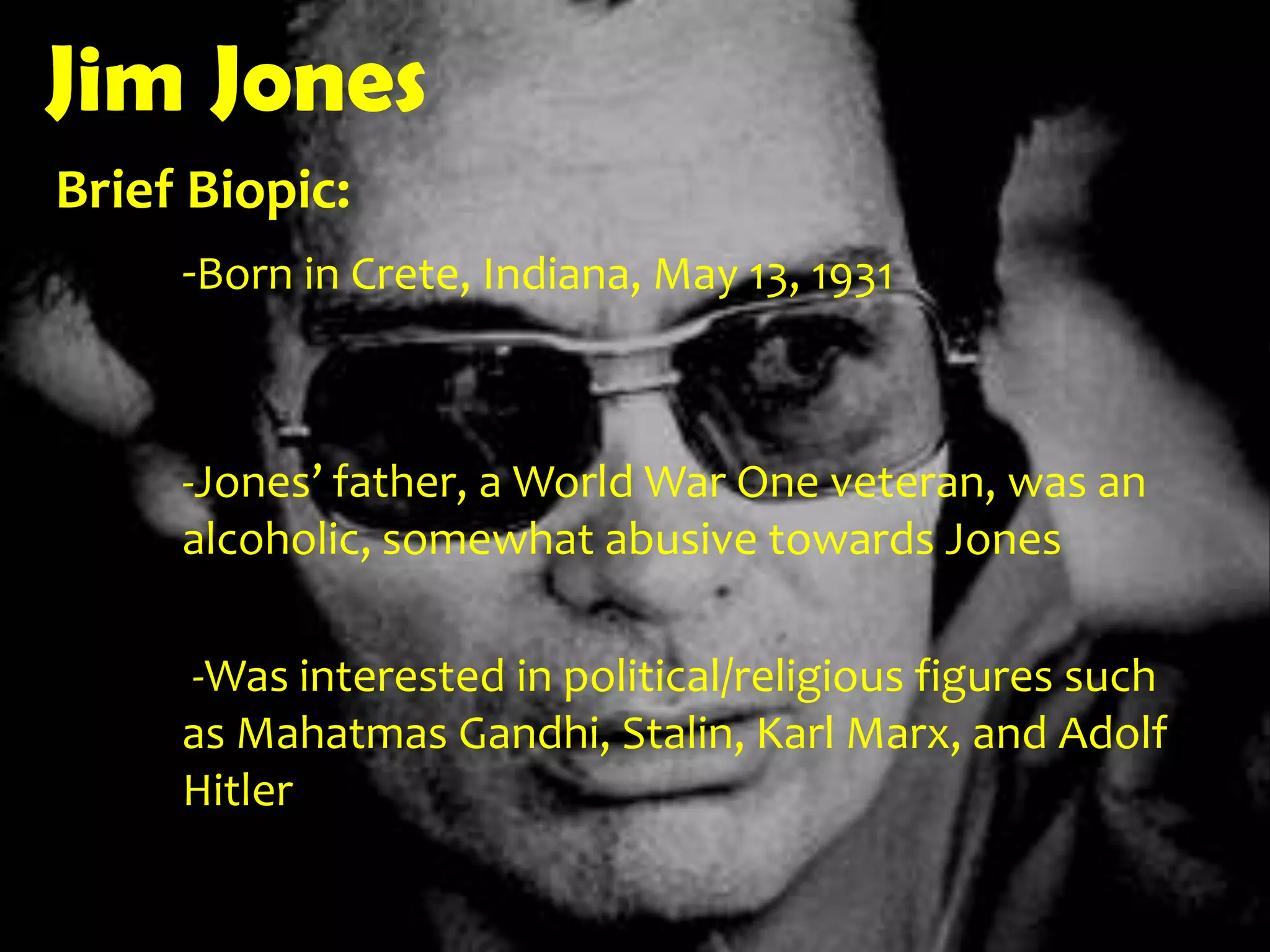 Jim Jones Powerpoint | PPTX