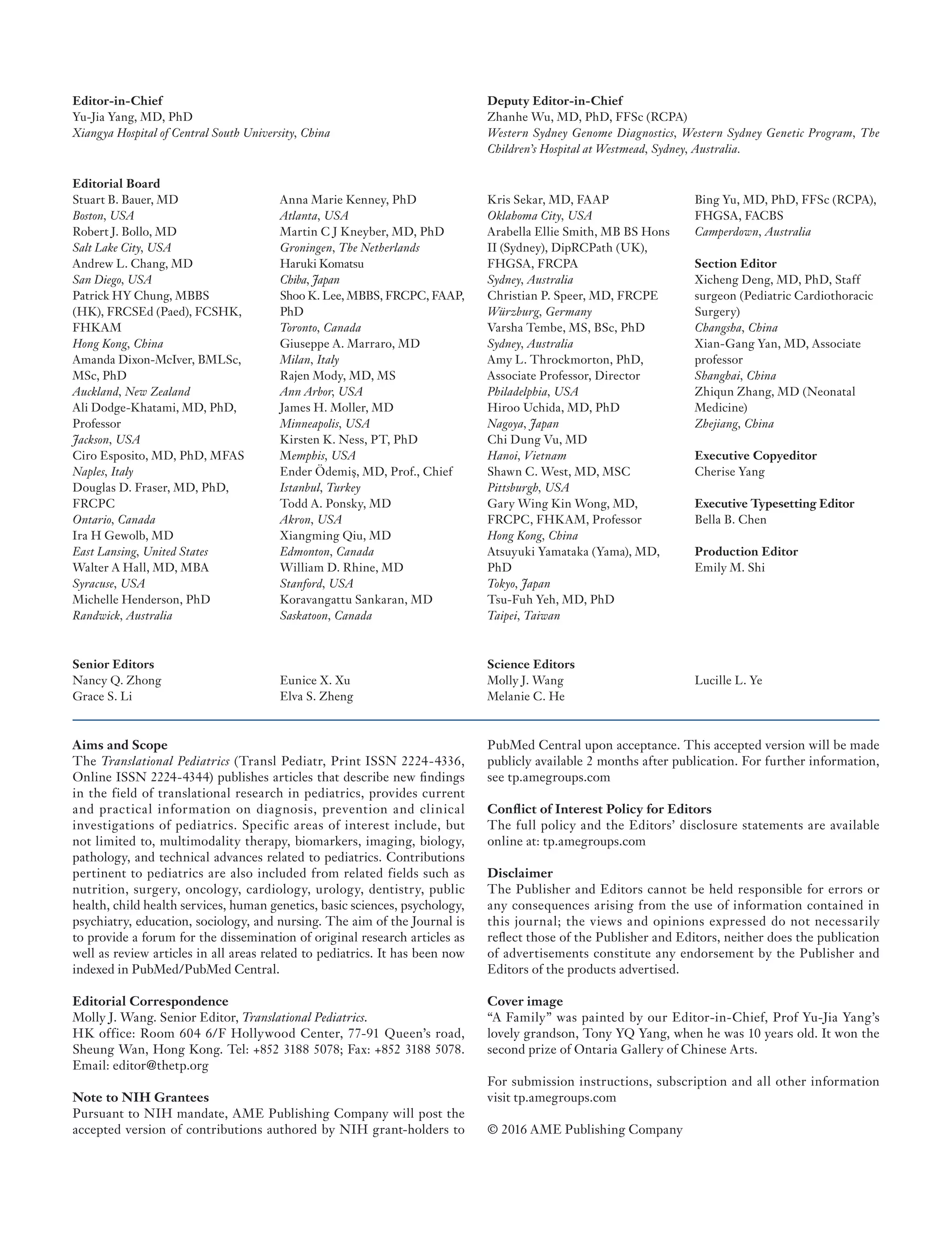 Translational Pediatrics Complete | PDF