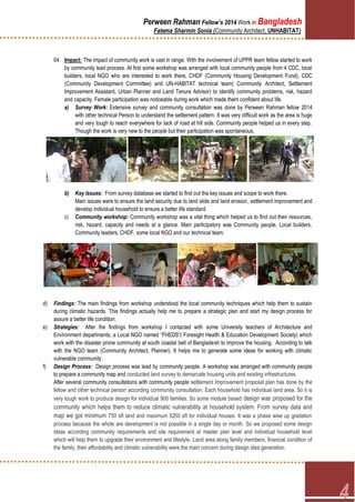 PERWEEN RAHMAN FELLOWSHIP REPORT_21.12.14