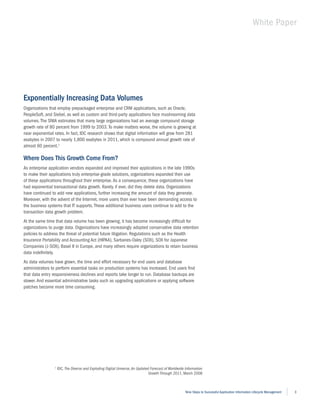 9 Steps to Successful Information Lifecycle Management | PDF