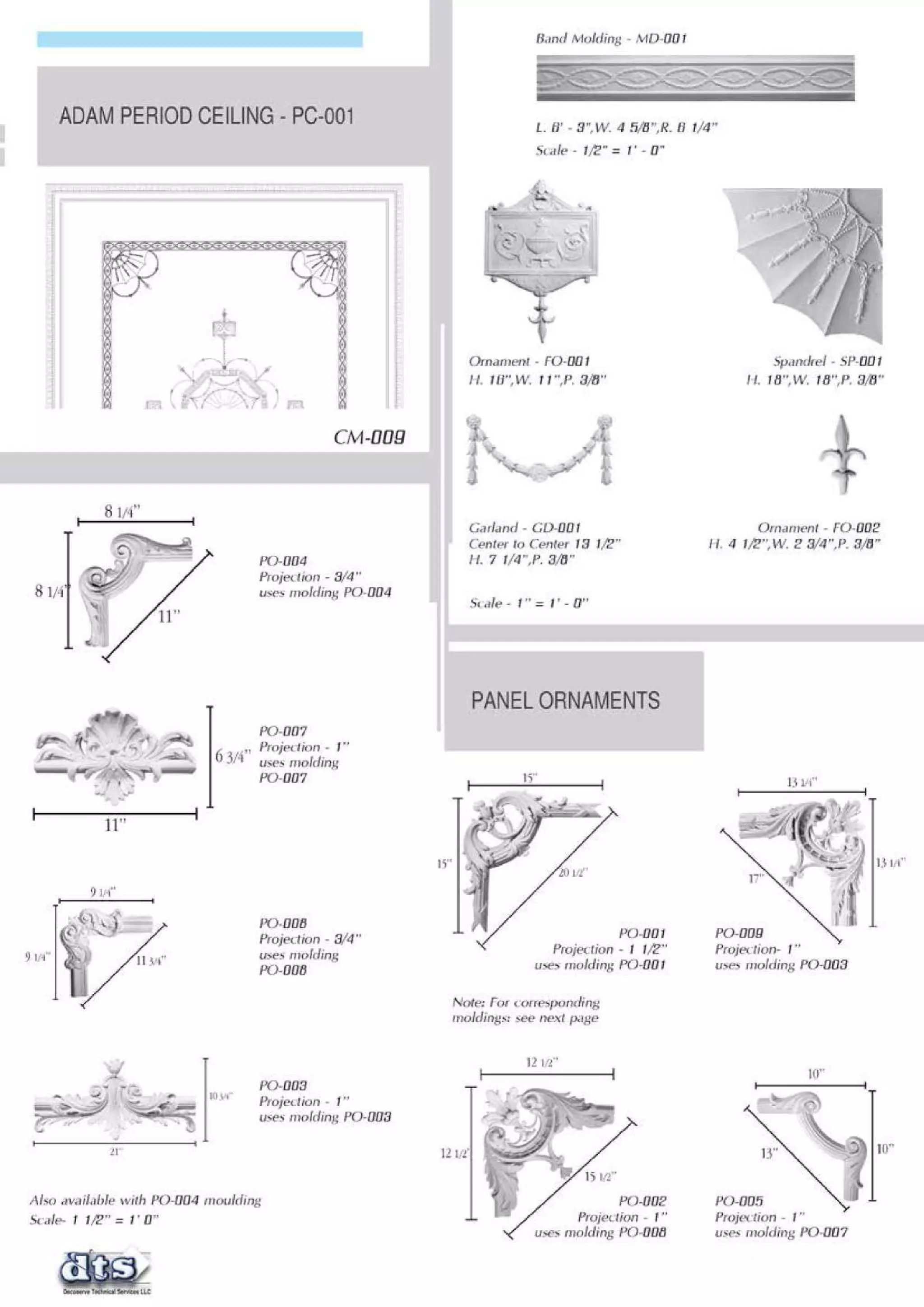 Decoserve Gypsum Catalogue 2016 | PDF