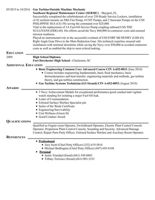 Colby Perry Resume 1 | PDF