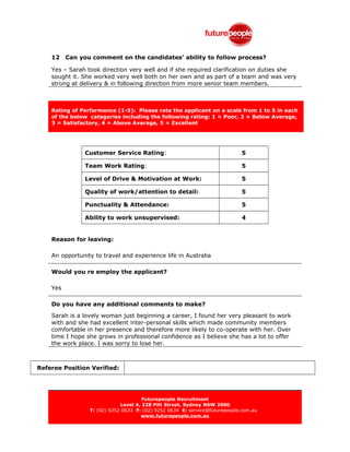 ReferenceCheckFormMASTERTEMPLATE_250811 | DOC | Resume Writing and ...