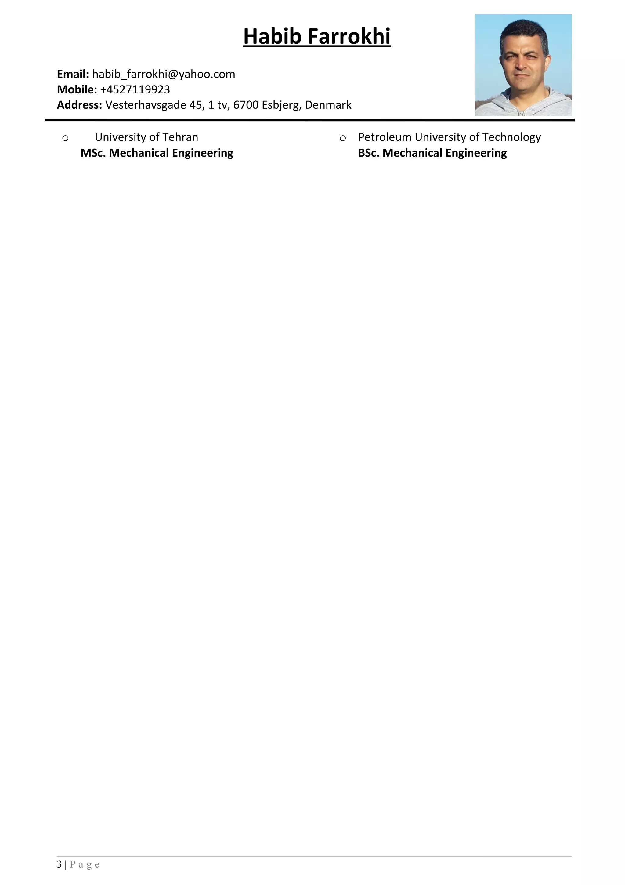 CV-2 | DOC | Civil Engineering Industry | Industries