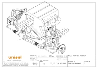 AMAR RACING CAR FRONT SUB ASSEMBLY 1 | PPT