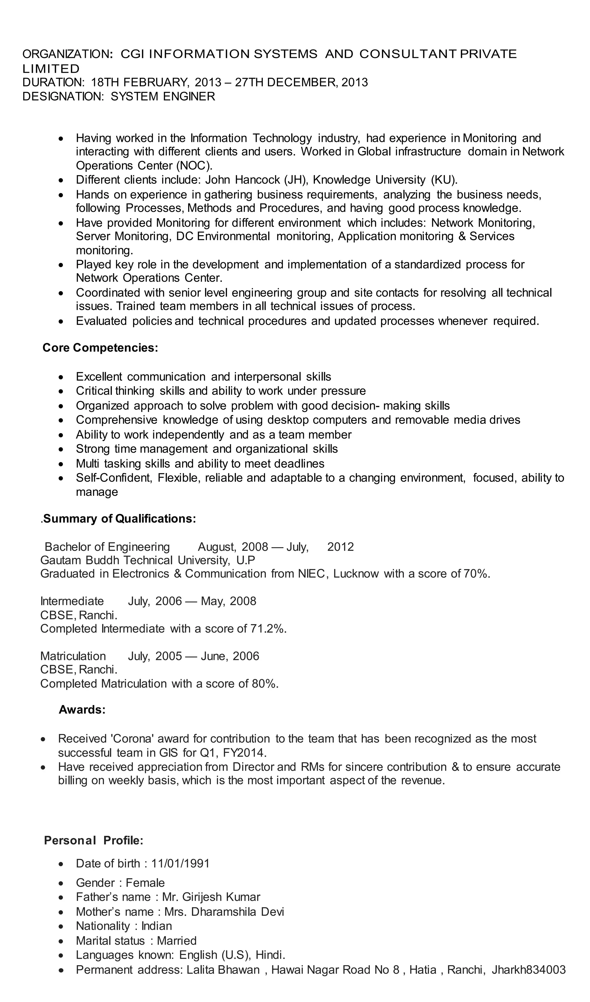 Sonam Sharma-resume | PDF