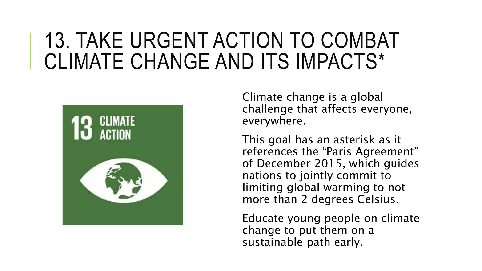 SUSTAINABLE DEVELOPMENT GOALS | PPTX