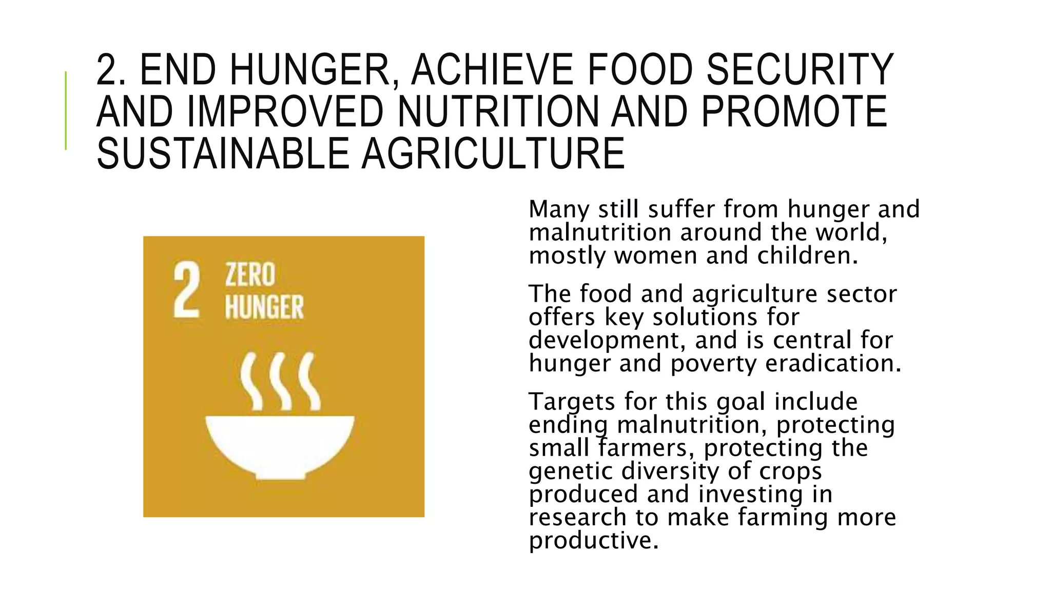 SUSTAINABLE DEVELOPMENT GOALS | PPTX