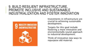 SUSTAINABLE DEVELOPMENT GOALS | PPTX