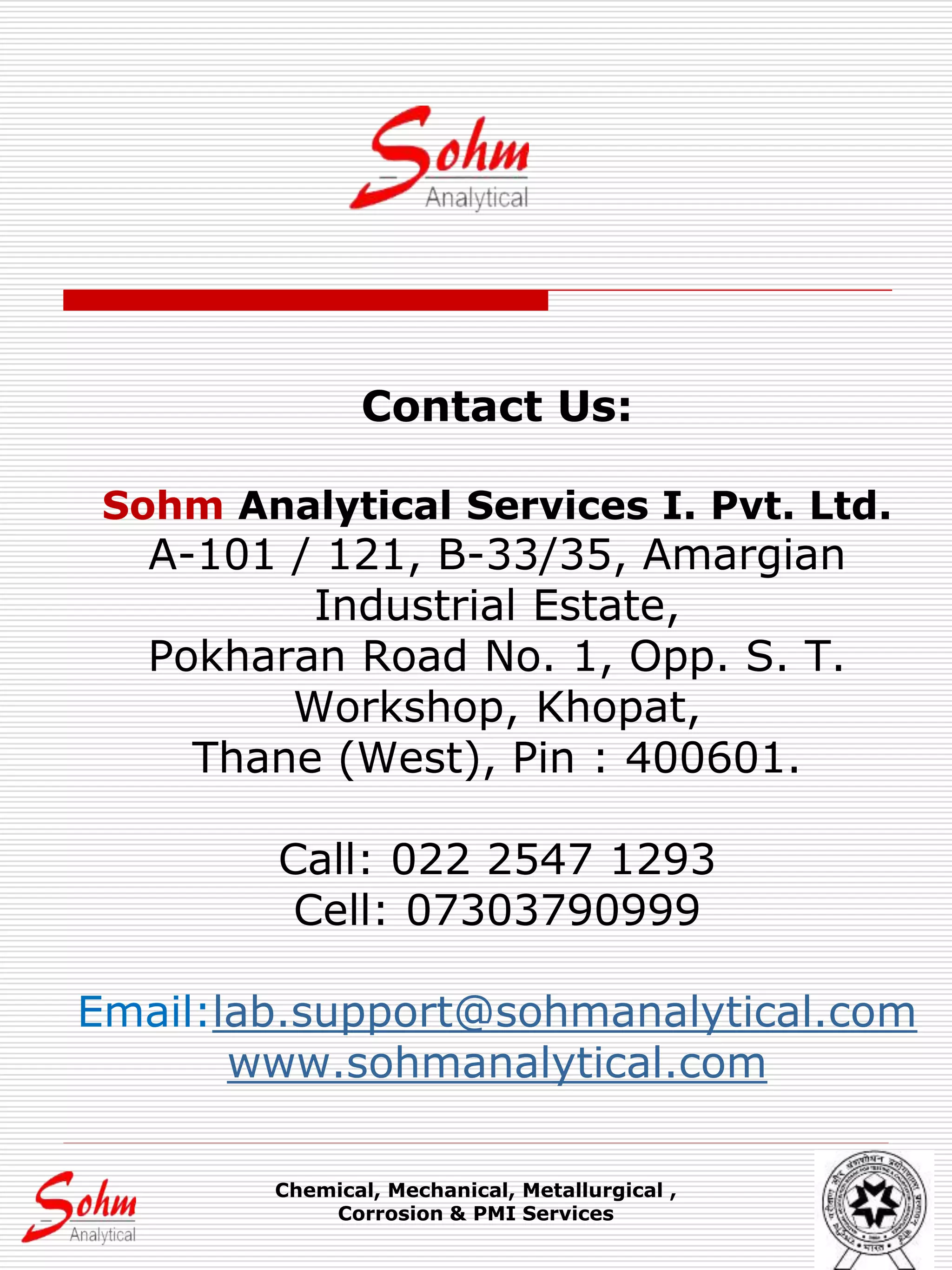Company profile SASIPL | PPSX