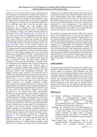 Original_published_Paper_Dago_et_al_2015_IJRSR_3395 | PDF