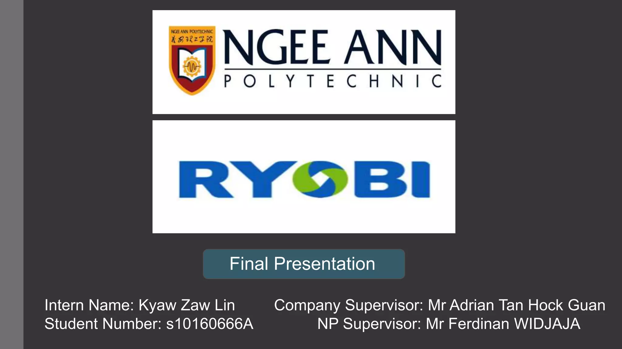 Final Presentation | PPT