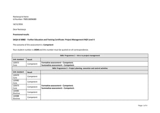 PROJECT MANAGEMENT - COMPLETE | DOCX