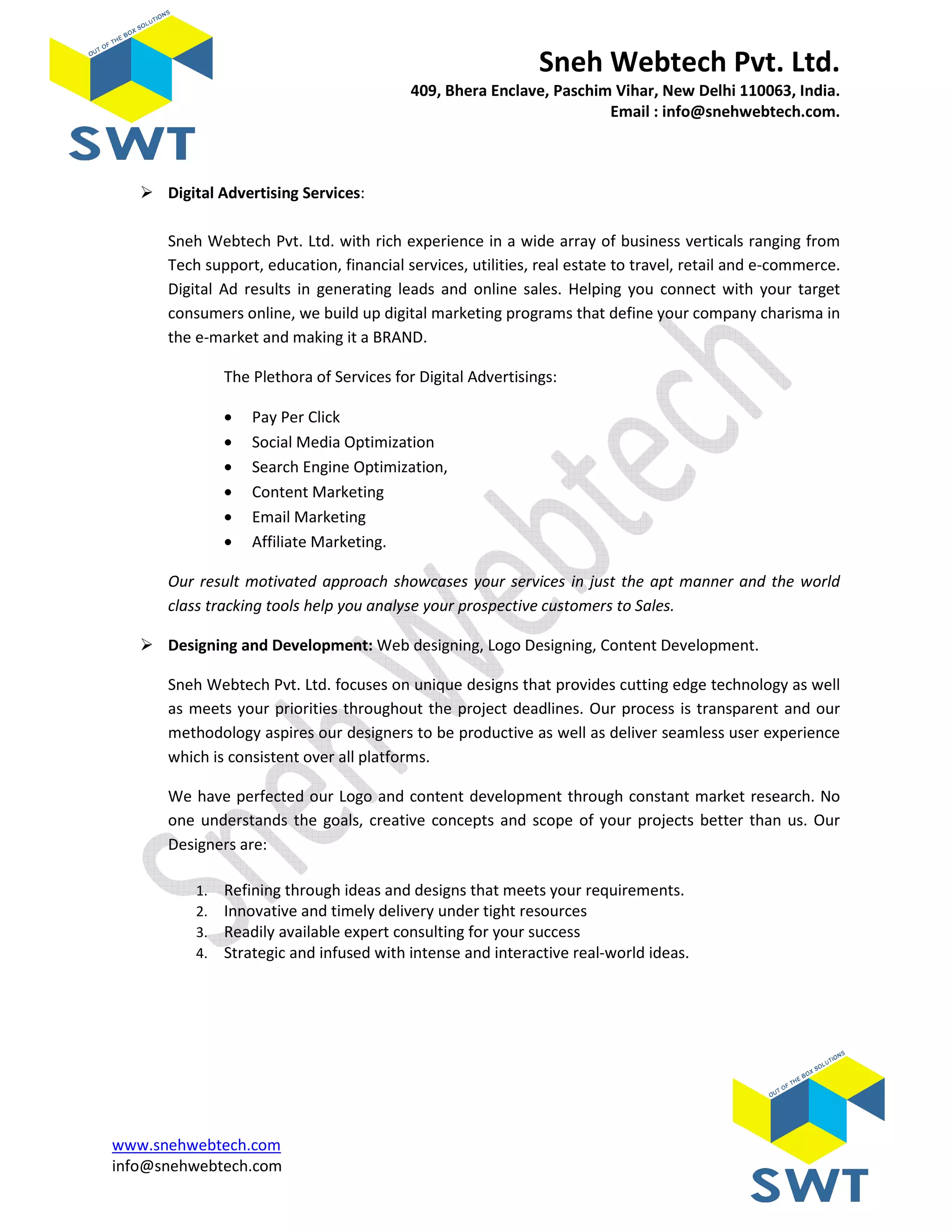 SWT Profile | PDF