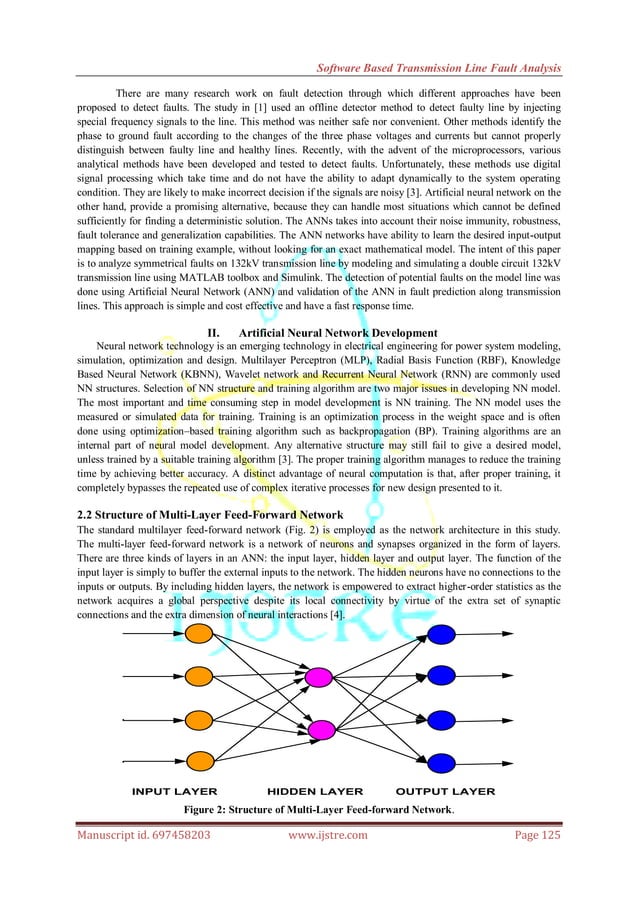 Software Based Transmission Line Fault Analysis | PDF