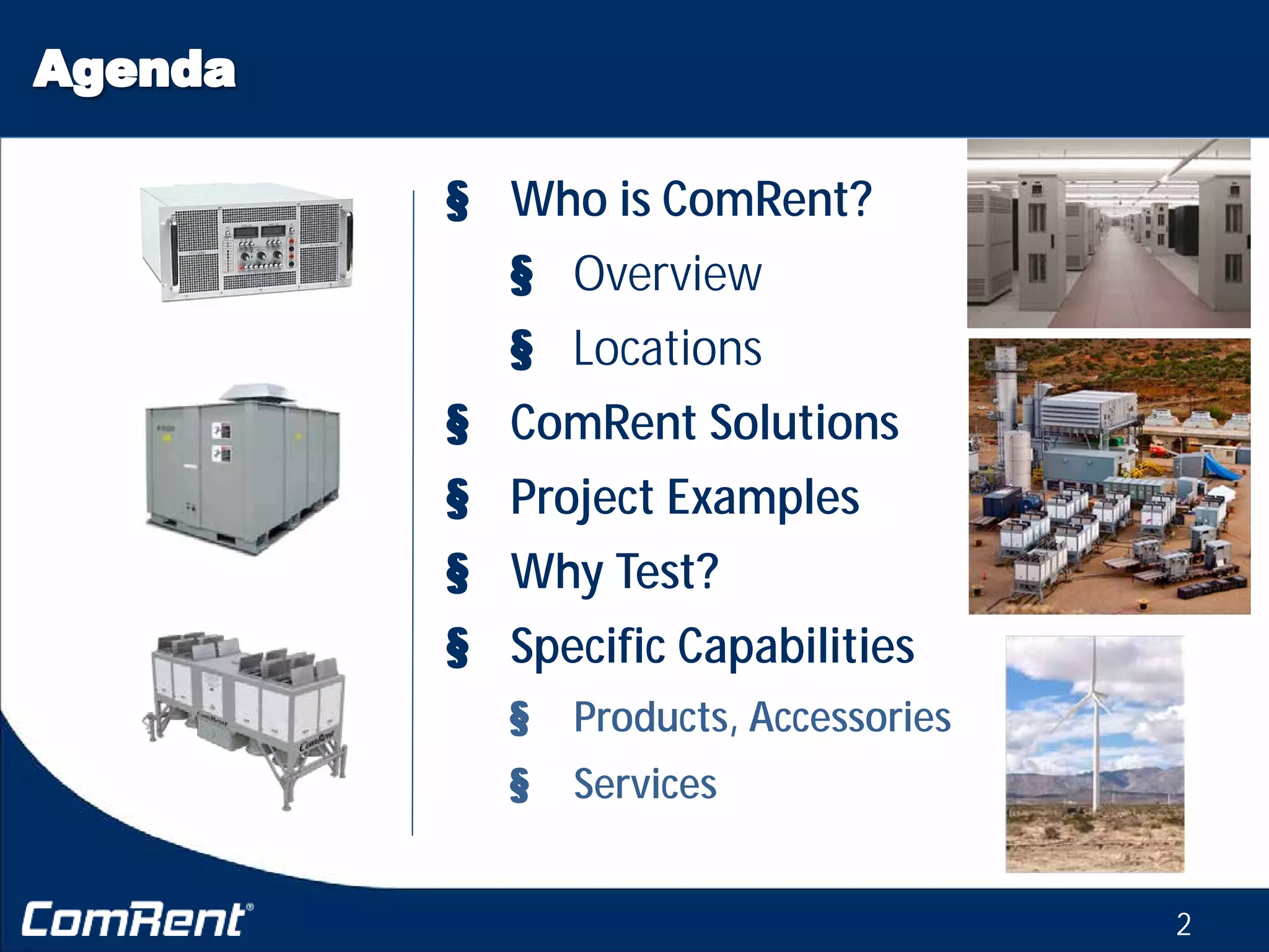 ComRent Capabilities Overview v10 Solar | PDF