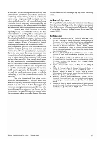 Underreporting gradivity in a rural Malawian population | PDF