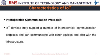 Introduction to Internet of Things - An Emerging Technology | PPT