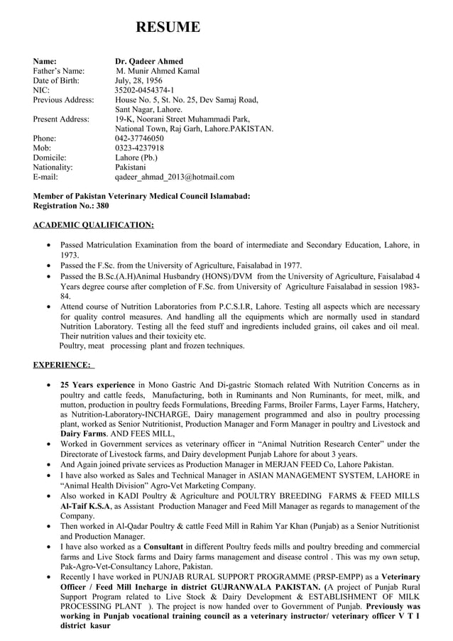 new resume 3 | PDF