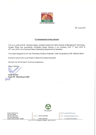 Abhishek Bagla certificate | PDF