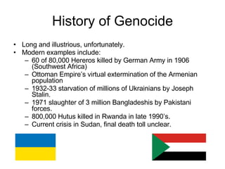 697 Genocide Terrorism And Hate | PPT