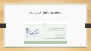 Week7_PortfolioFinal_Jessica James-De La Rosa | PPT