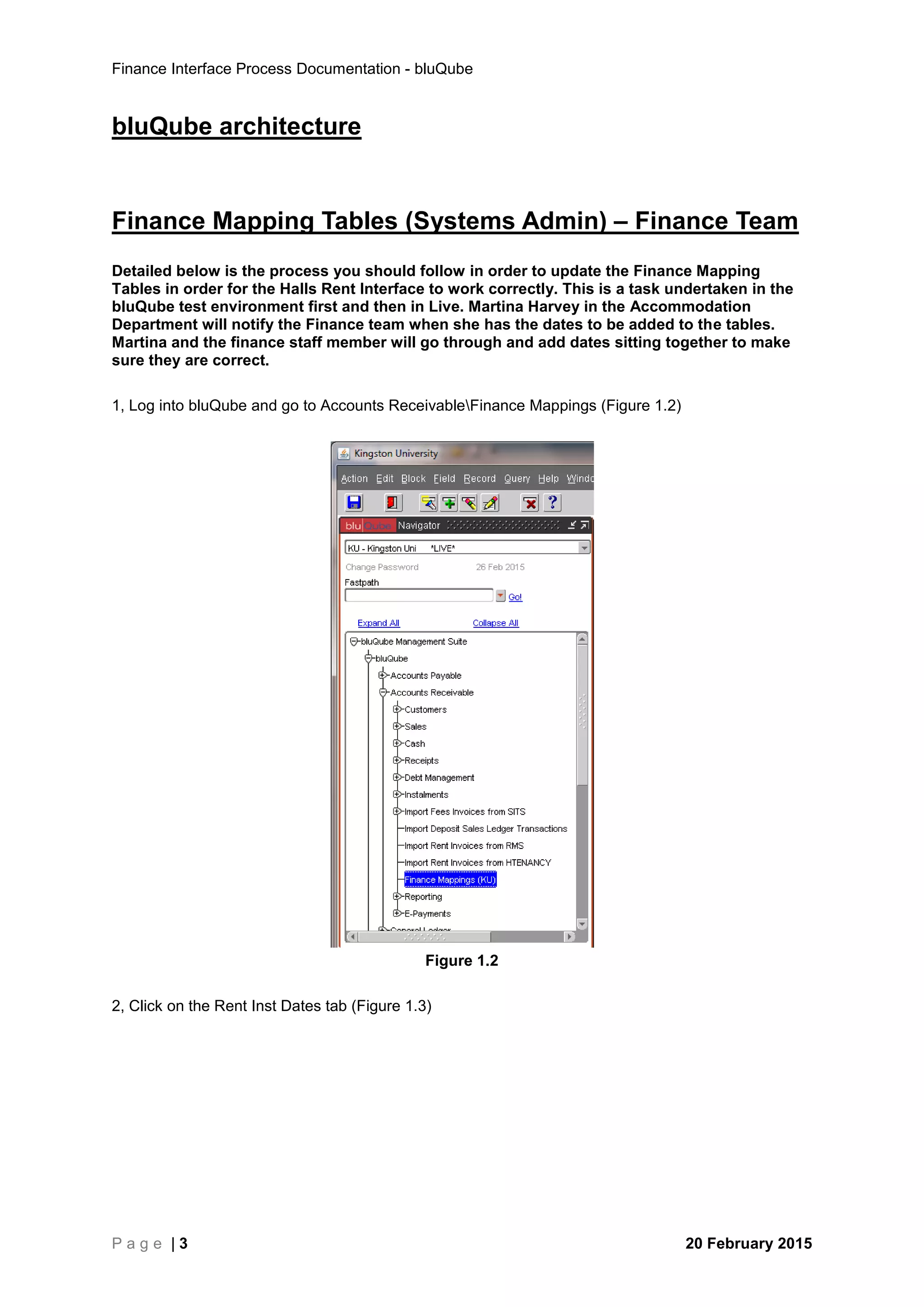 Systems Admin - Finance Mapping Tables Process | PDF